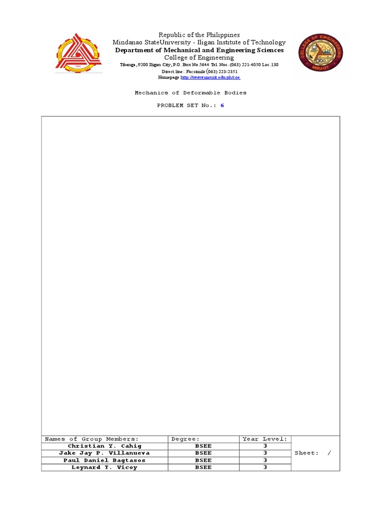Es64 Group 9 Template | PDF