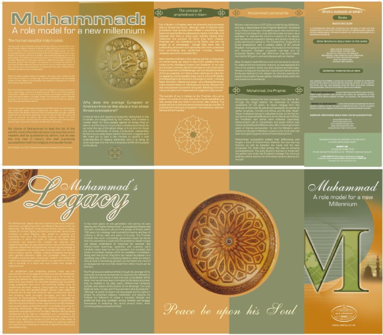 Muhammad-A Role Model For A New Millennium | PDF