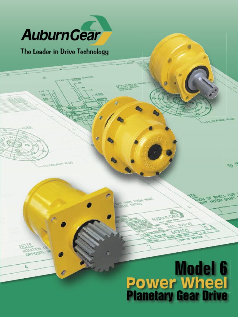 Wheel Model 6 Catalog | PDF | Transmission (Mechanics) | Gear