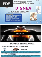 Fisiopatología de la Disnea Respiratoria | PDF | Sistema respiratorio ...