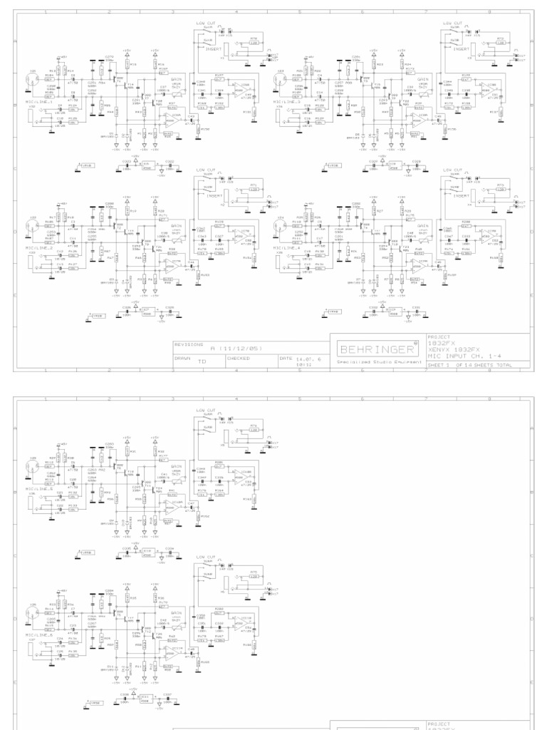 Behringer Xenyx 1832fx SCH | PDF