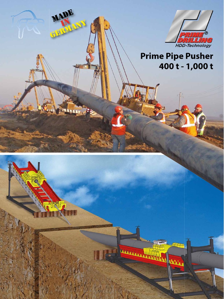 Pipe Pusher | PDF | Drilling Rig | Force