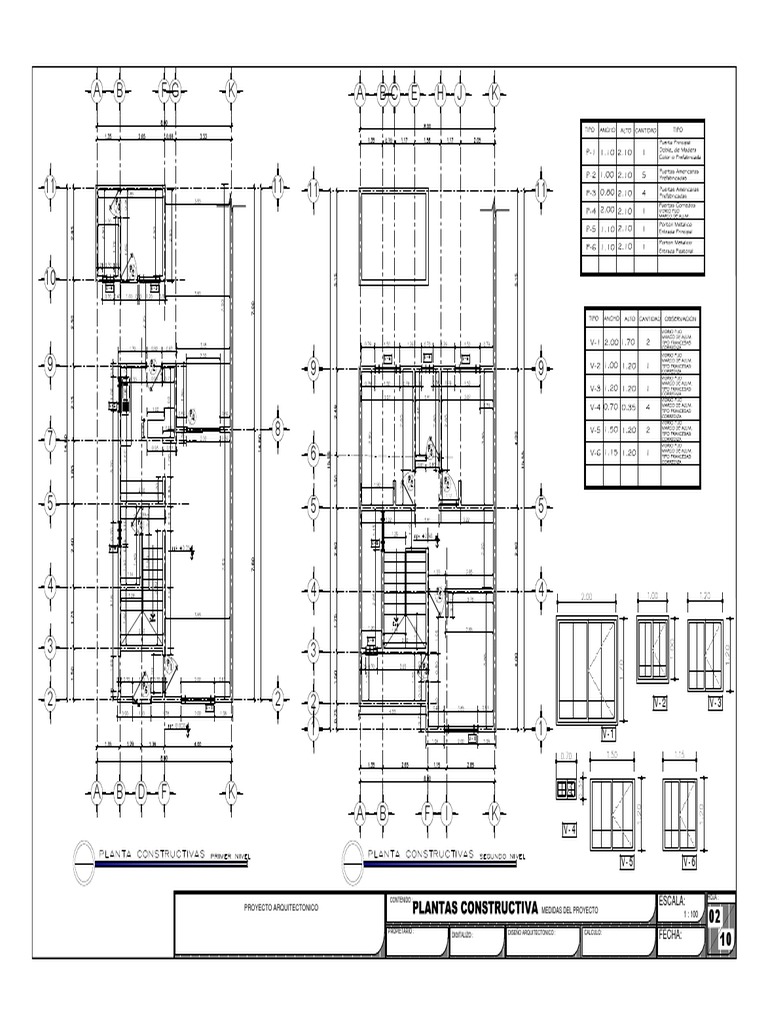 Planta Constructiva | PDF