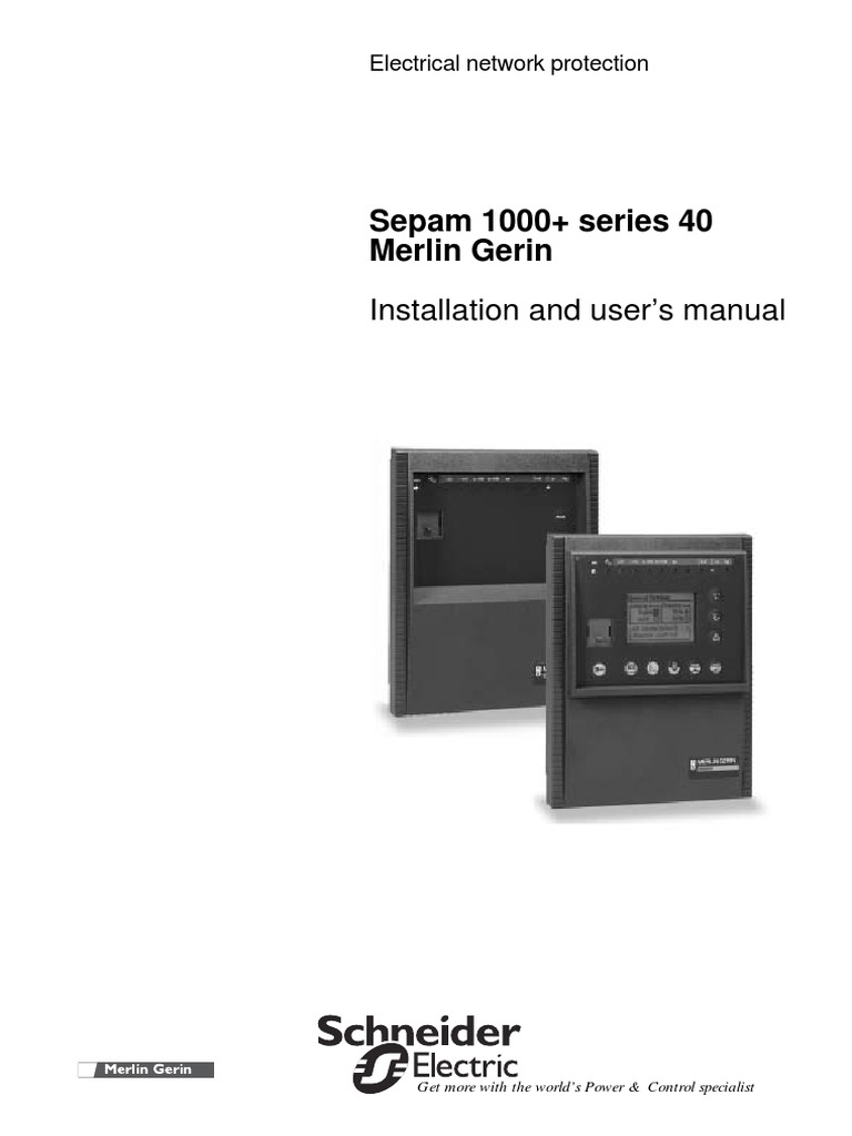 User Manual Sepam 1000 - progressivemultifiles