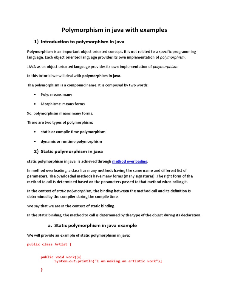 polymorphism-in-java-with-examples-static-vs-dynamic-polymorphism