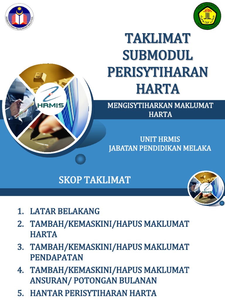 Bengkel Modul Perisytiharan Harta HRMIS | PDF