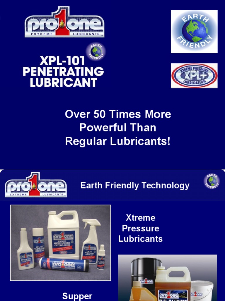 XPL+ Lubricant Presentation4 | PDF | Motor Oil | Lubricant