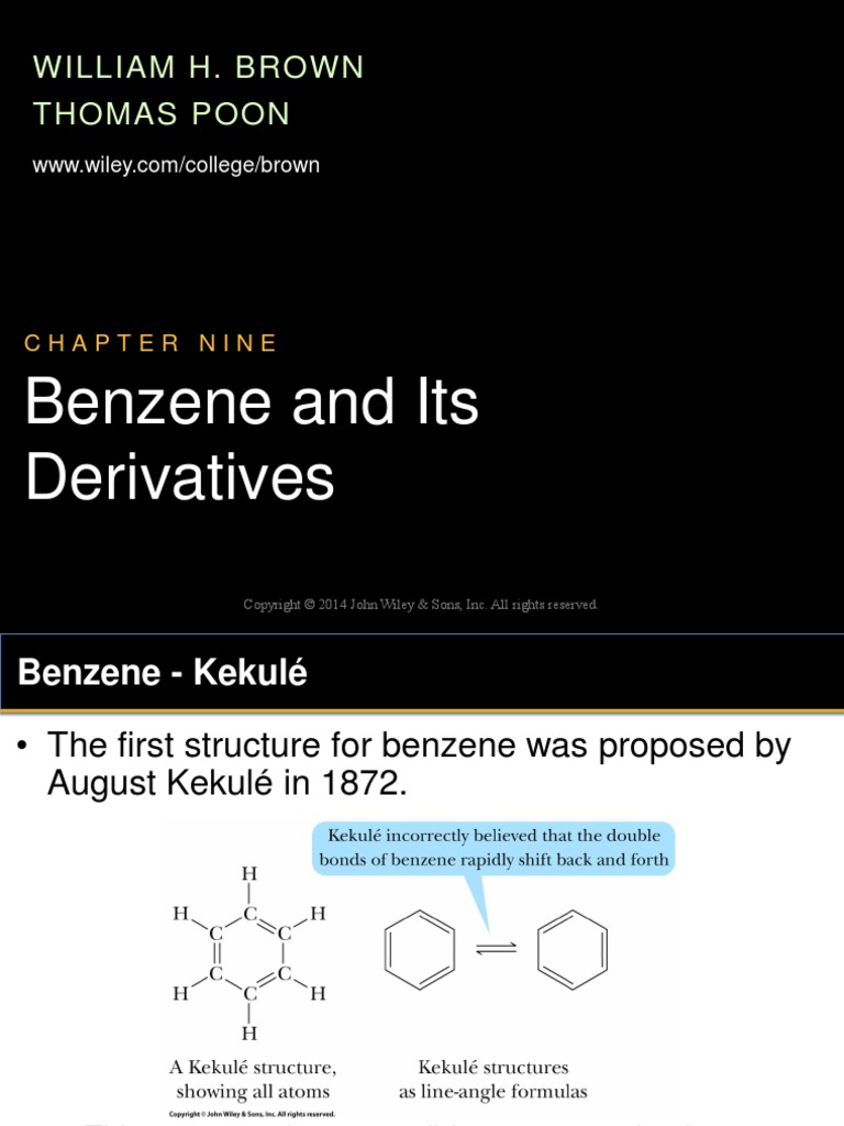 Chapter 9 - Benzene and Its Derivatives | PDF | Aromaticity ...
