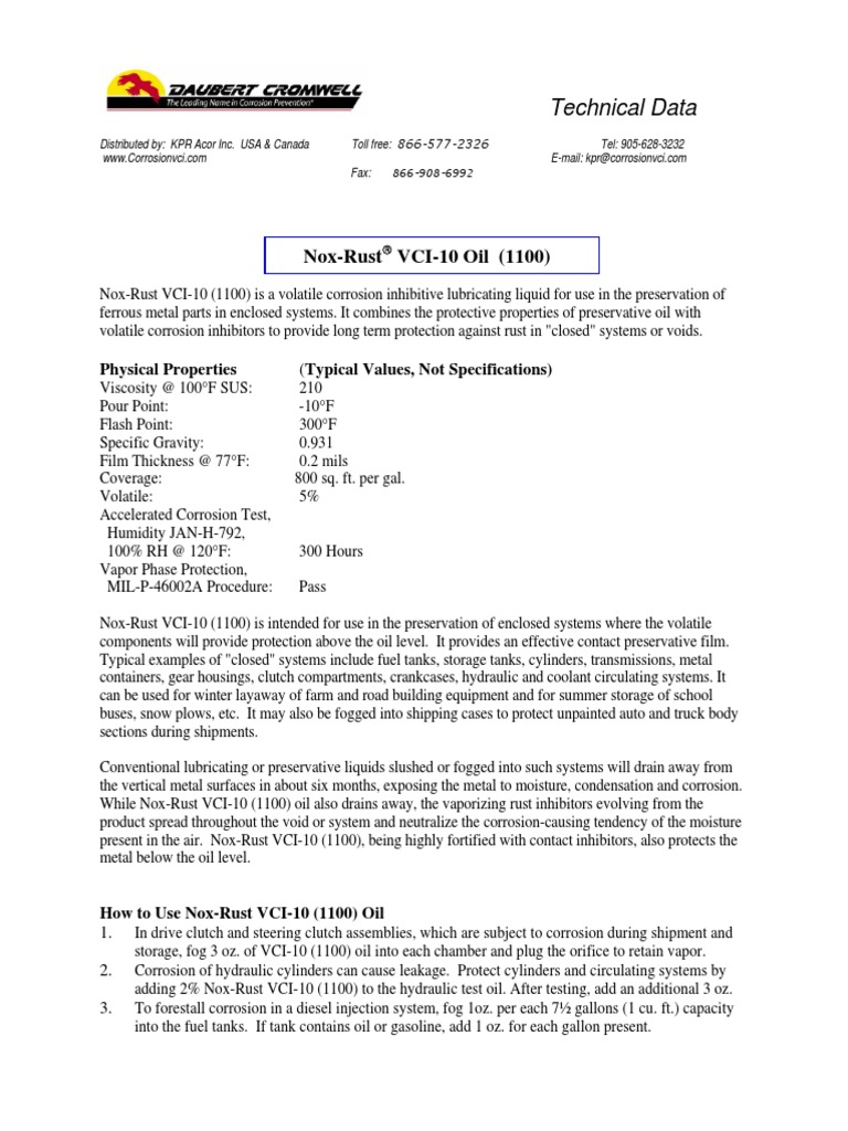 Nox-Rust1100.pdf | Diesel Engine | Industrial Processes