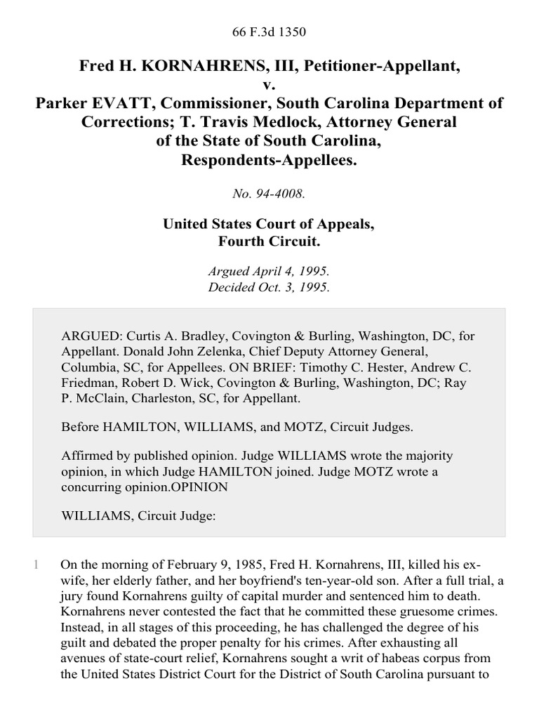 H. Parker Evatt: A Legacy in South Carolina Politics and Corrections