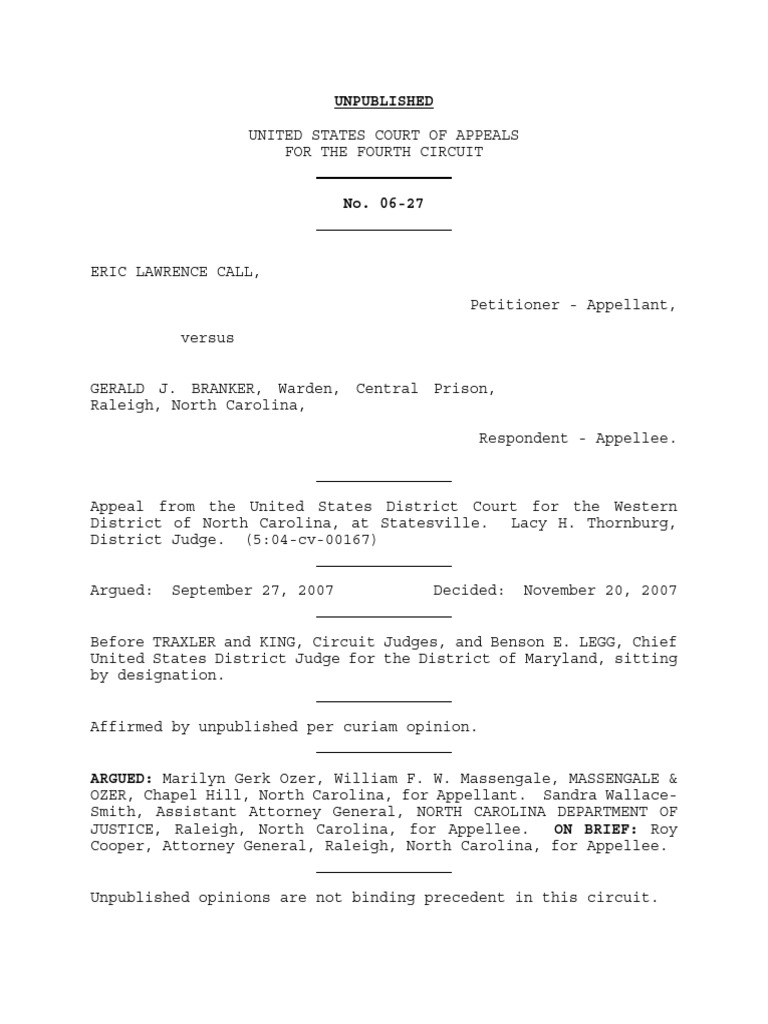 Unpublished | PDF | Confrontation Clause | Sixth Amendment To The ...