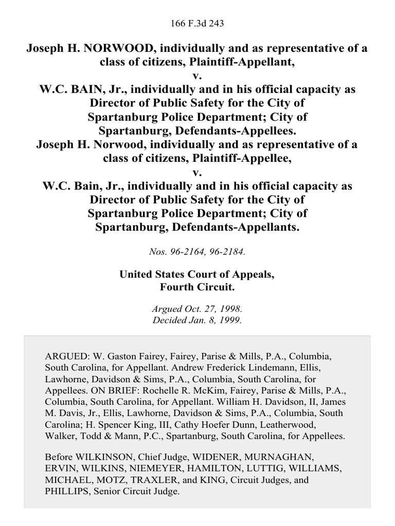 United States Court of Appeals, Fourth Circuit | PDF | Search And ...