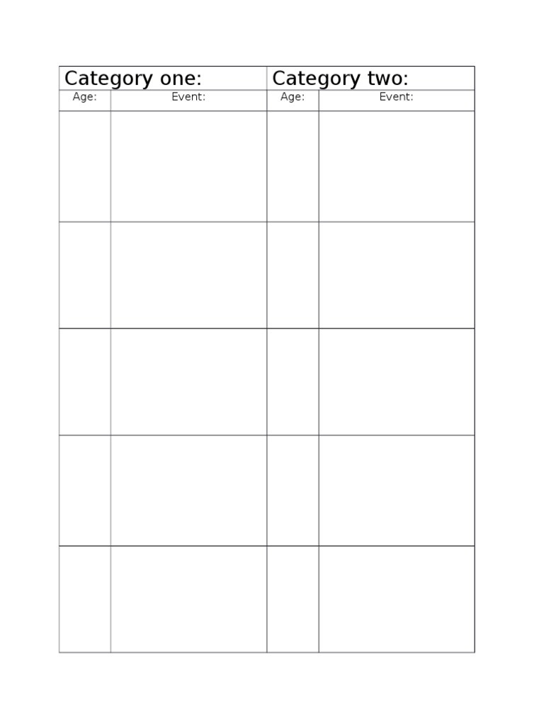 Life Graph Organizer | PDF