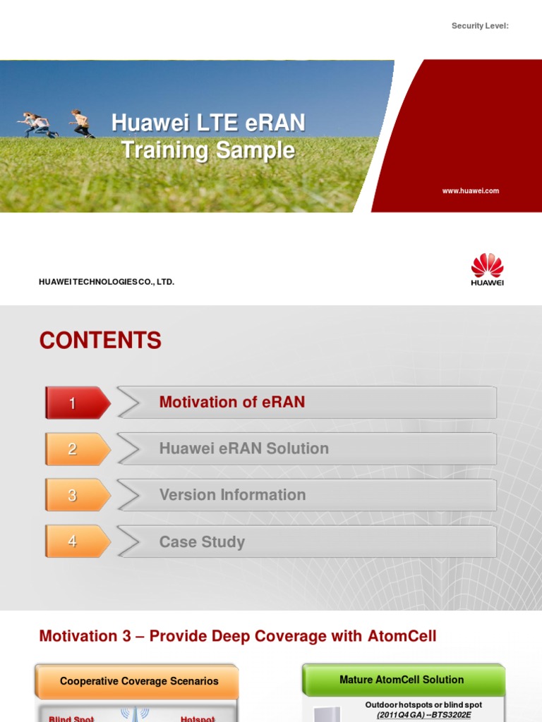 Huawei 4G LTE Training Sample Document - PishroTel | PDF | Lte ...