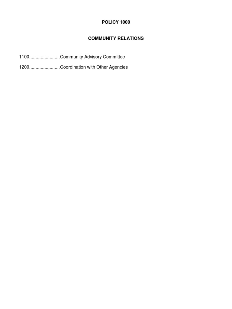 Policy Cover 1000 | PDF | Business