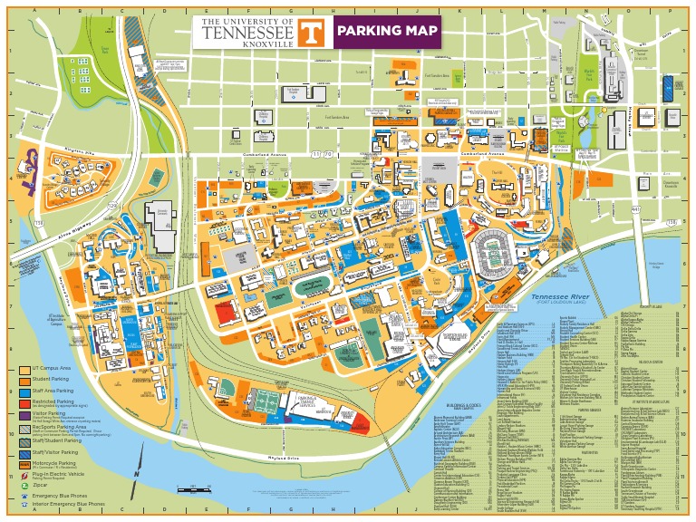 UT Campus Parking Map 2016 17 - v5 7 30 16 PDF | PDF