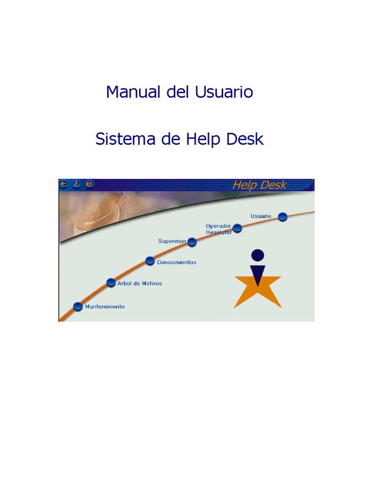 Manual de Usuario del Sistema Help Desk | PDF | Mesa de ayuda | Ventana ...
