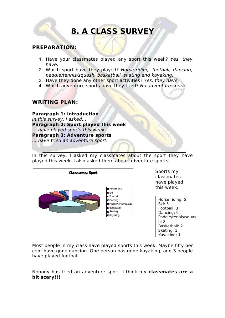 A Class Survey | PDF