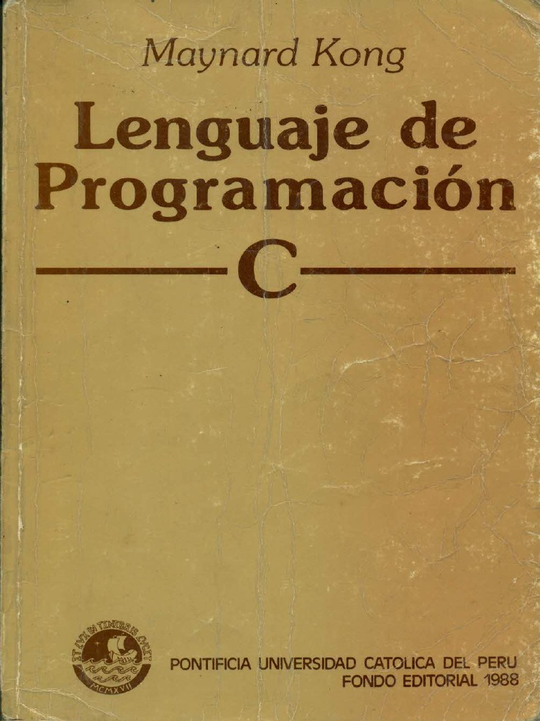 Libro de Lenguaje de Programacion C | PDF