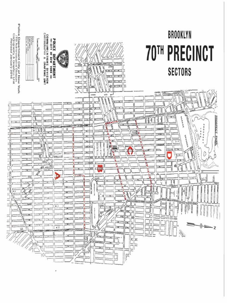 NCO Sector Map - 70th Precinct | PDF