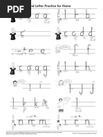Fundations Letter Formation Guide | PDF | Leisure