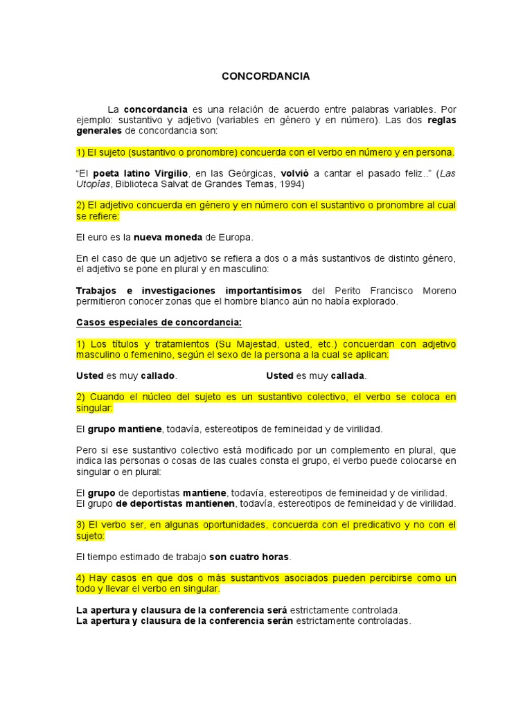 Ejercicios Complementarios | PDF | Numero Gramatical | Verbo