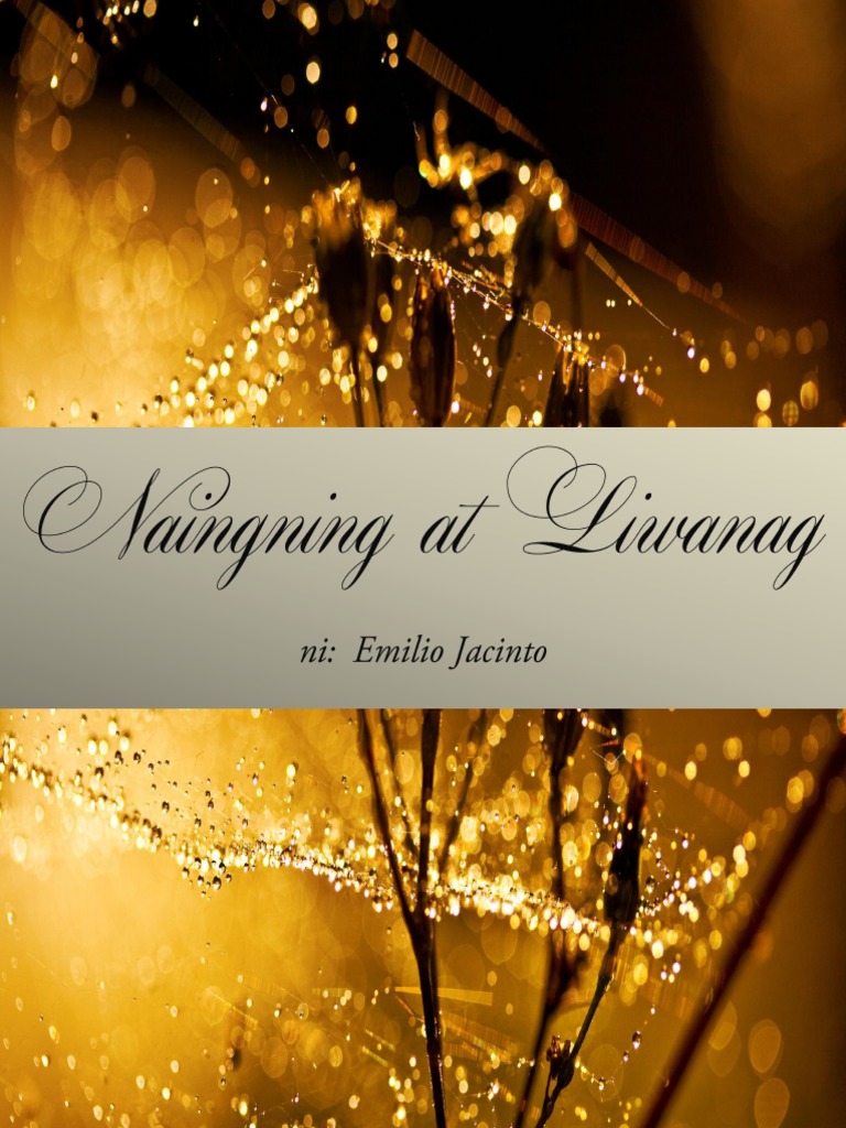 Ang Ningning at Ang Liwanag PDF | PDF
