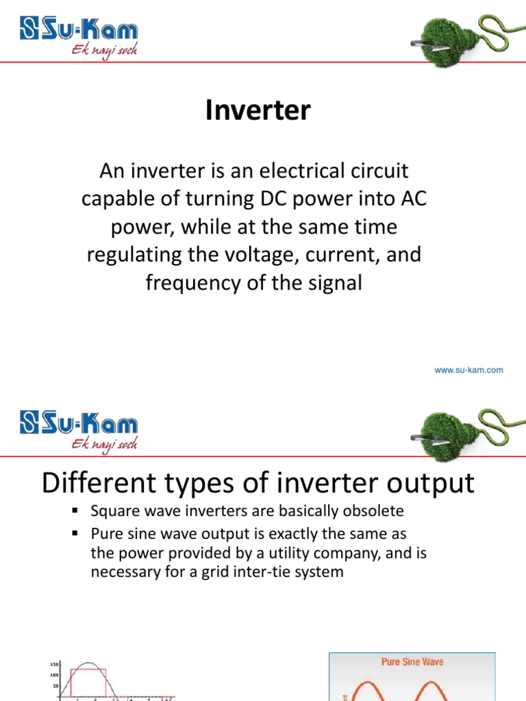 Home Inverter Introduction | PDF | Power Inverter | Electrical Components