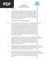 IBC Exit Separation and Travel Distances | PDF | Stairs | Door