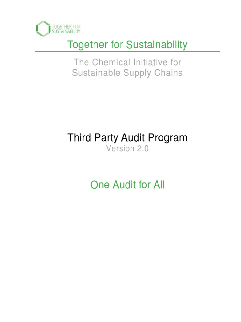 TFS Audit Program V2.0 | PDF | Audit | Supply Chain