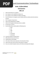 Grade 9 ICT 1st Term Exam Paper | PDF | Computer Data Storage ...