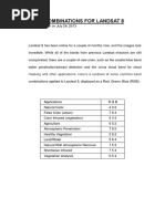 NDVI, NDBI & NDWI Calculation Using Landsat 7, 8: September 2018 | PDF ...