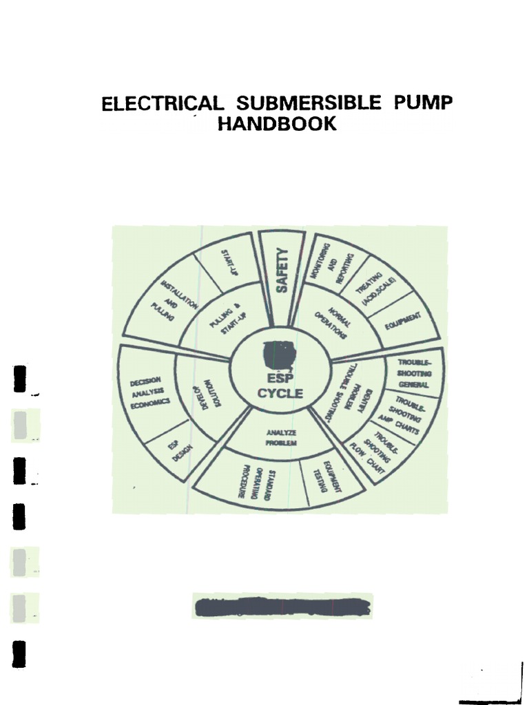 Electrical Submersible Pump Handbook PDF | PDF | Valve | Pump