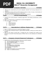 Software Engineering - Theory (1030106403) - Assignment IV PDF | PDF