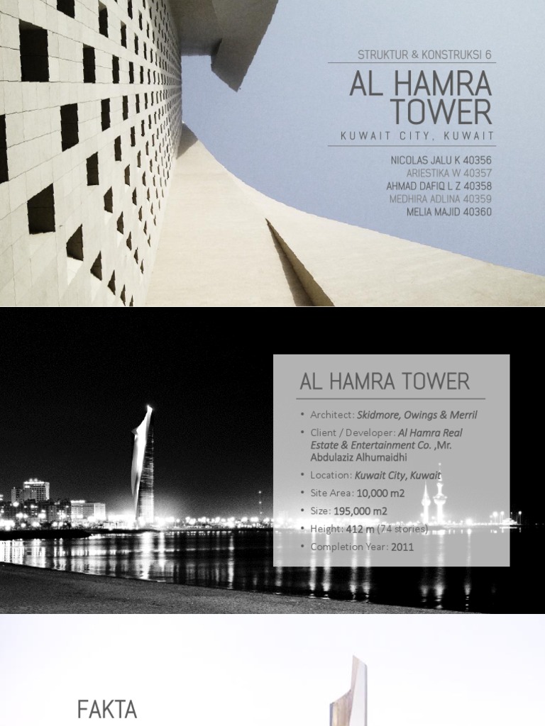 Al Hamra Tower: Kuwait's Iconic Skyscraper | PDF | Home & Garden | Art