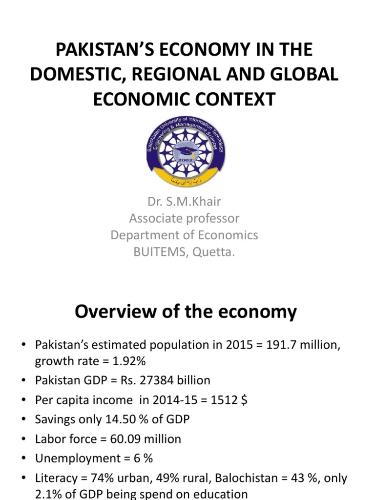 Pakistan's Economy Issues | PDF | Taxes | Economic Growth