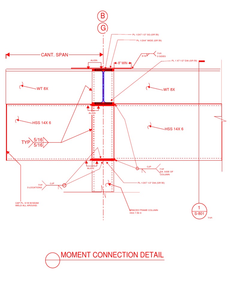 HSS Moment Detail | PDF