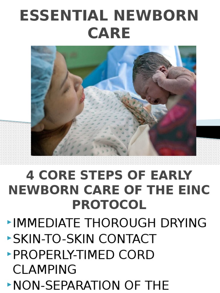 Essential Intrapartum and Newborn Care | PDF | Infants | Breastfeeding