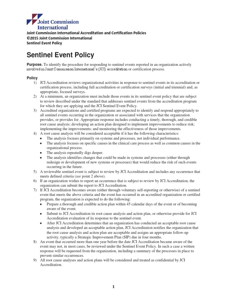 17-sentinel-event-policy-joint-commission-health-economics