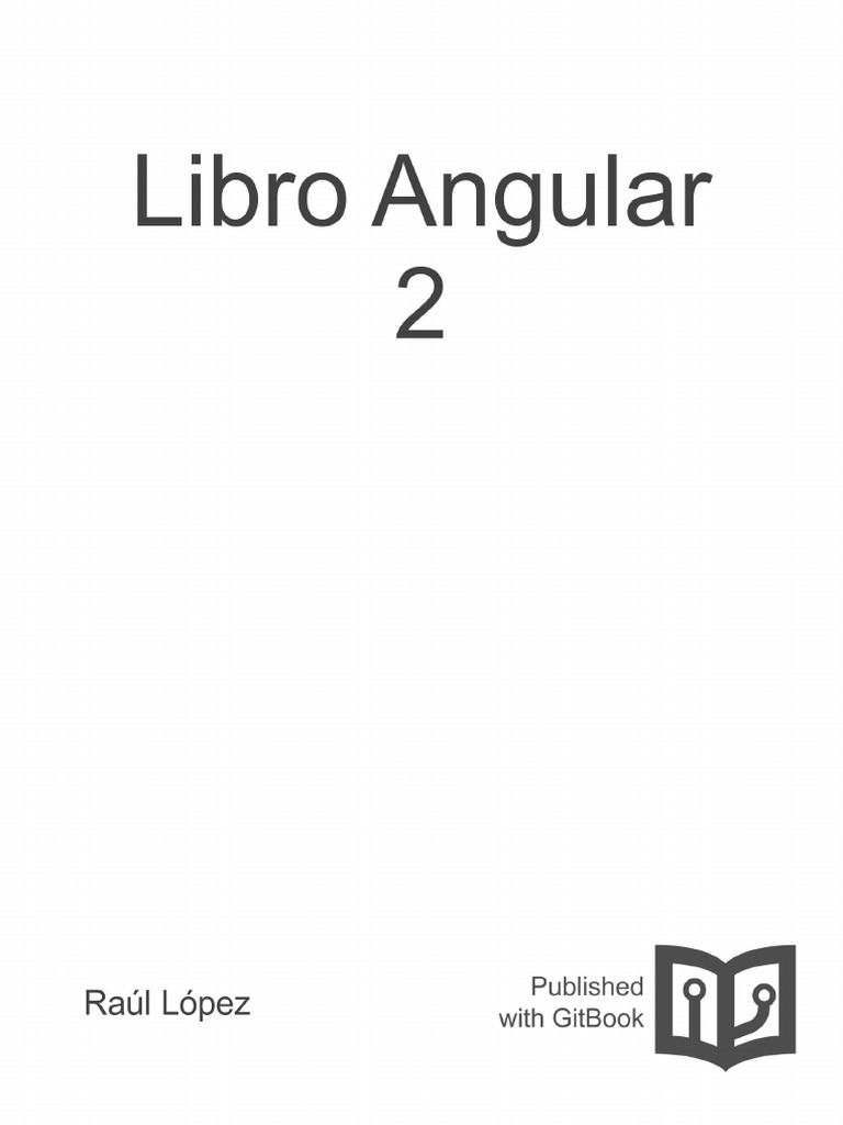 Libro Angular 2 Pdf Script Java Java Lenguaje De Programación 