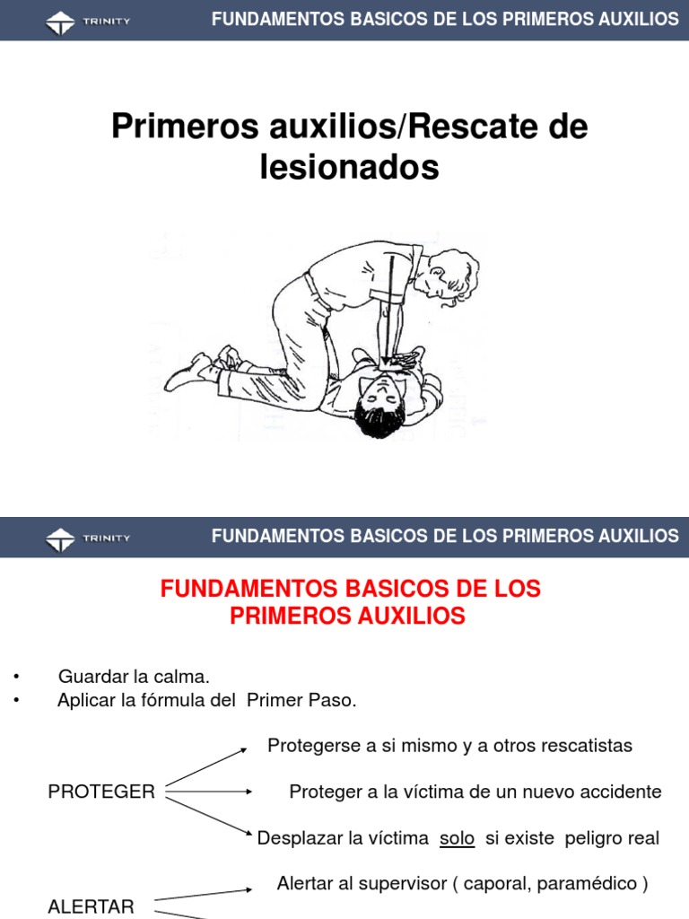Técnica de arrastre con manta en P.A.S. | PDF | Reanimación ...