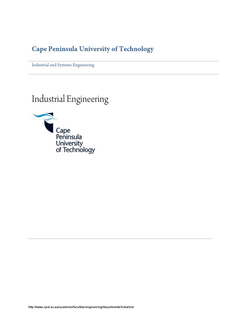 Industrial Engineering-A Brief Intro | PDF | Industrial Engineering ...