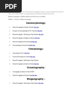 Blank Geography Map Practice Sheets | PDF