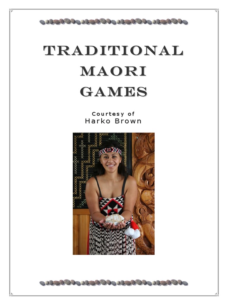Maori Games | PDF | Māori People | Demographics Of New Zealand