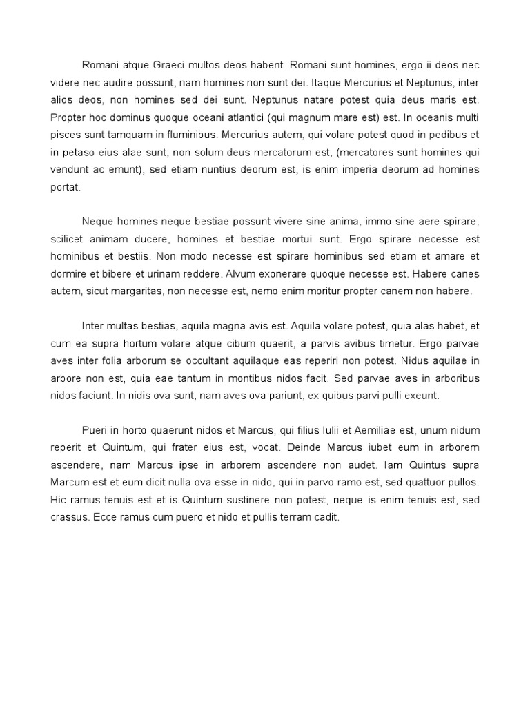 Pensum C - Capitulum X | PDF