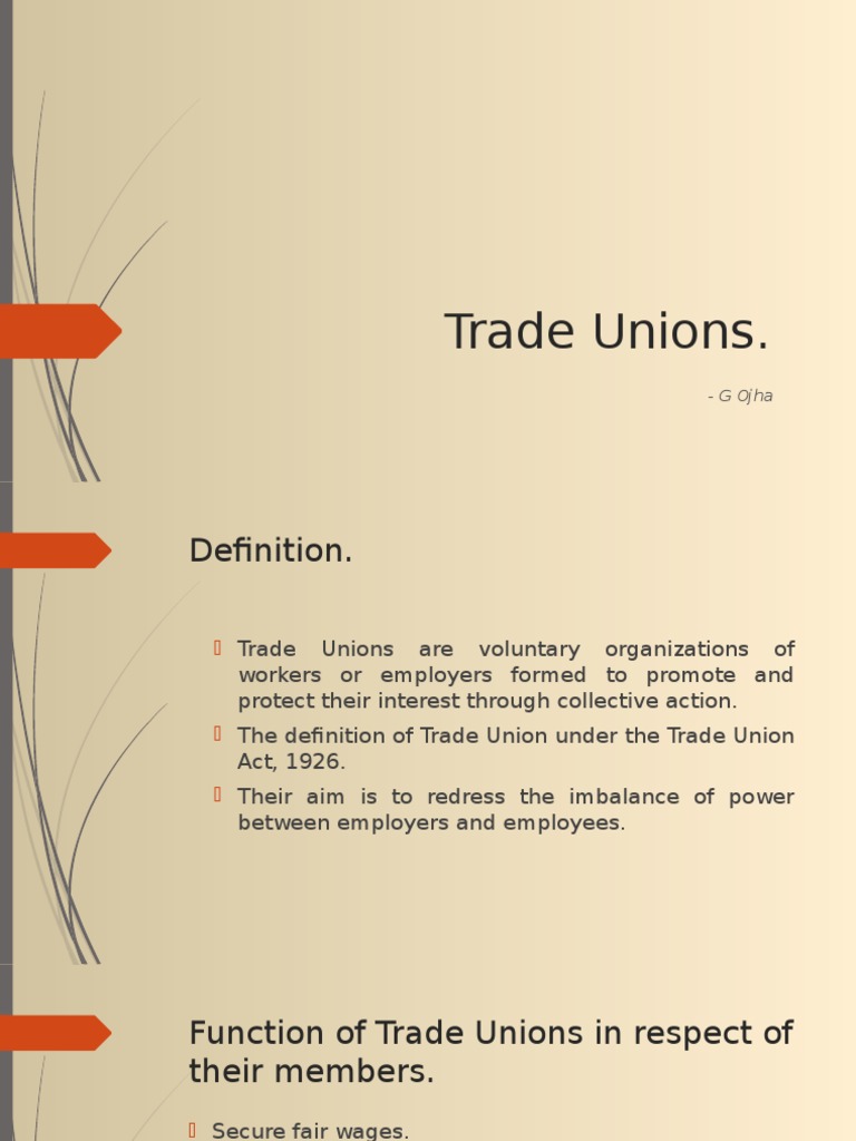 Understanding Trade Unions in India | PDF | Business