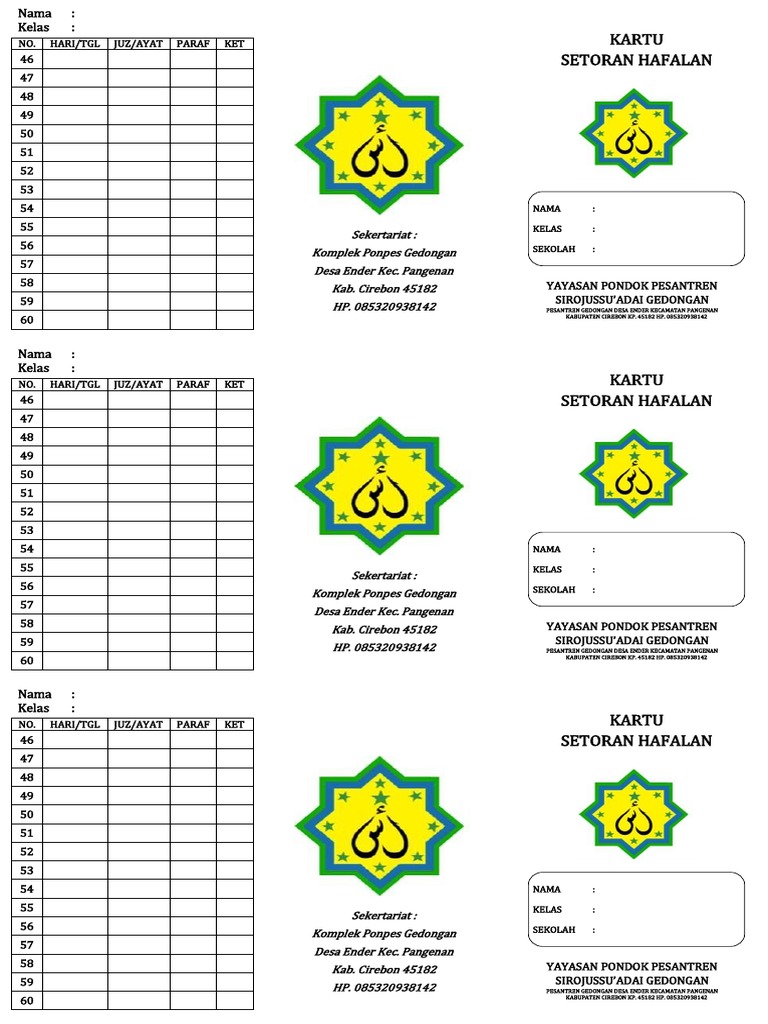 Buku Hafalan PDF | PDF