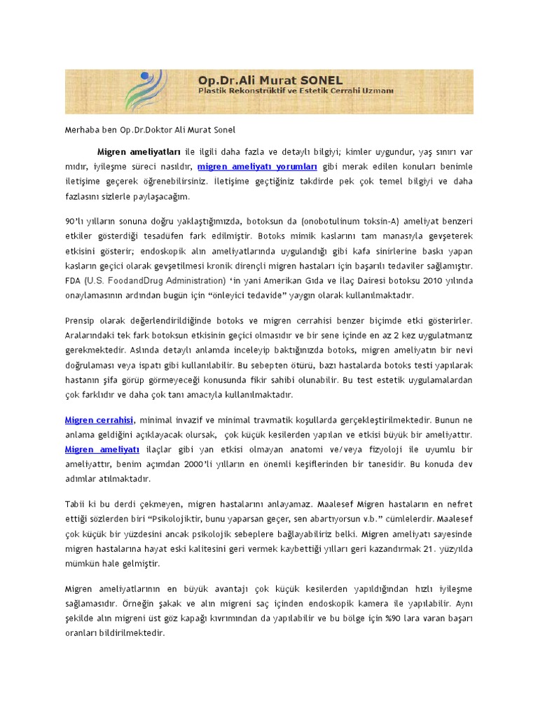 Ali Murat Sonel | PDF