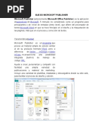 Historia de Microsoft Publisher | PDF | Microsoft | Introducciones ...
