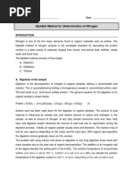 TKN Analysis and Calculation Guide | PDF | Acid | Chemical Substances